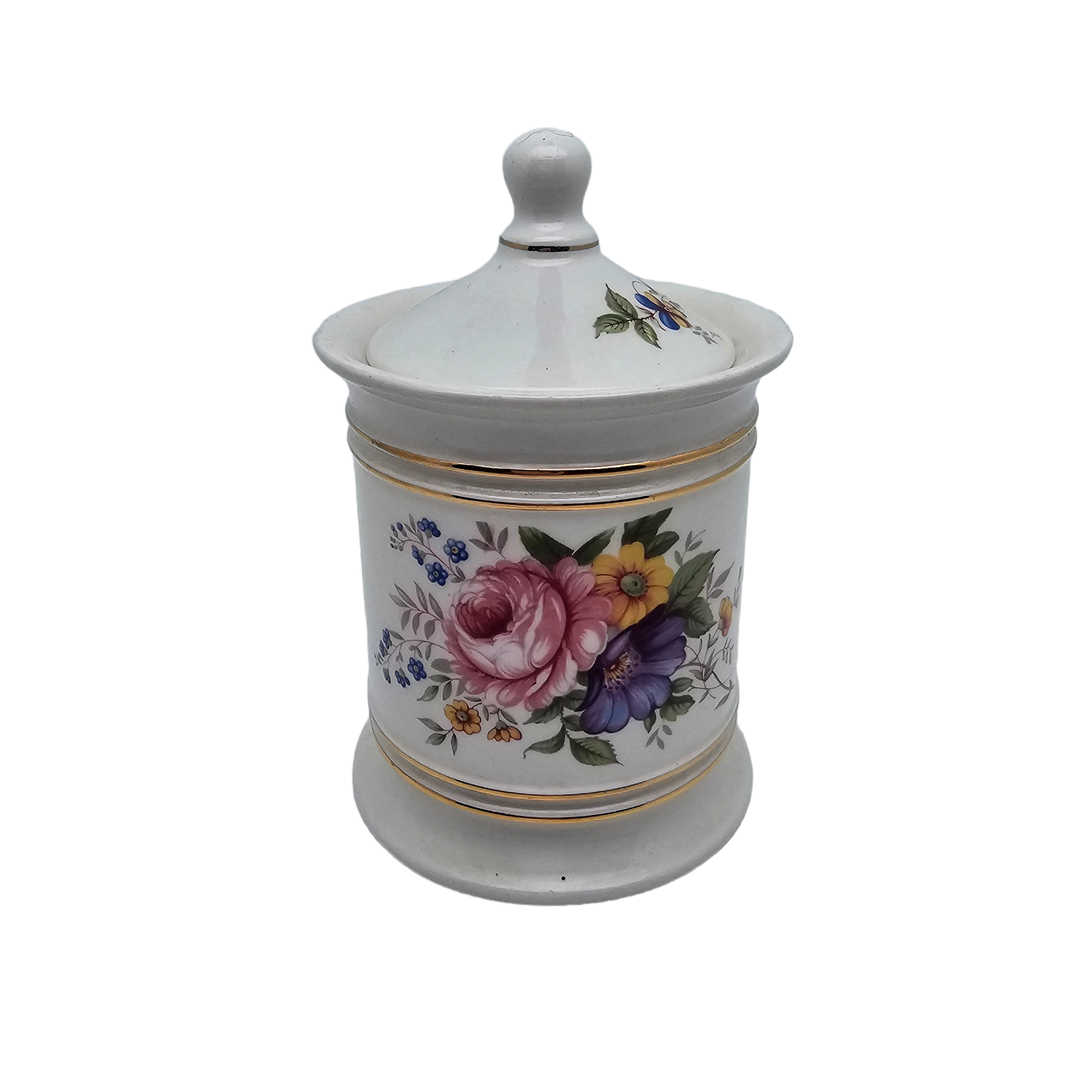 Staffordshire, Old Foley, James Kent. Pot vintage en porcelaine anglai ...